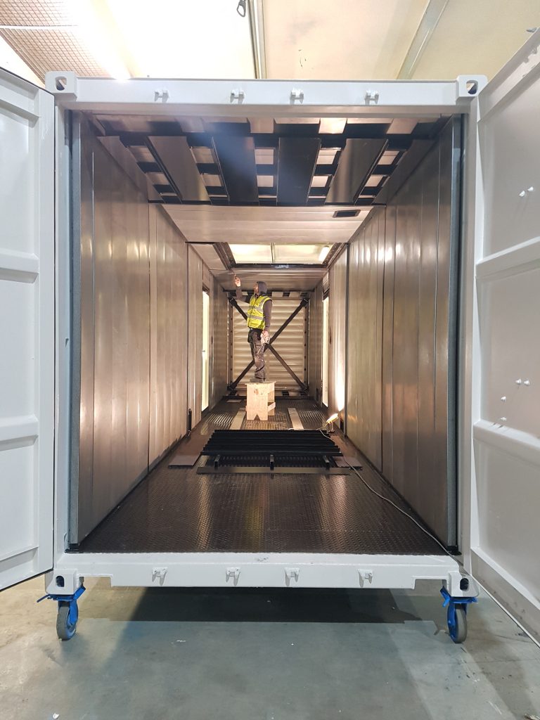 Secure Enclosure - Storage Containers by Donnelly Cabins in Northern ...